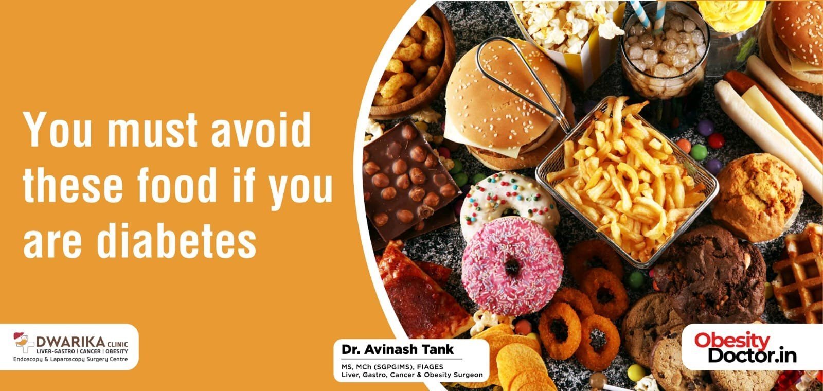 You must avoid these food if you are diabetes - Dr AvinashTank, is a ...