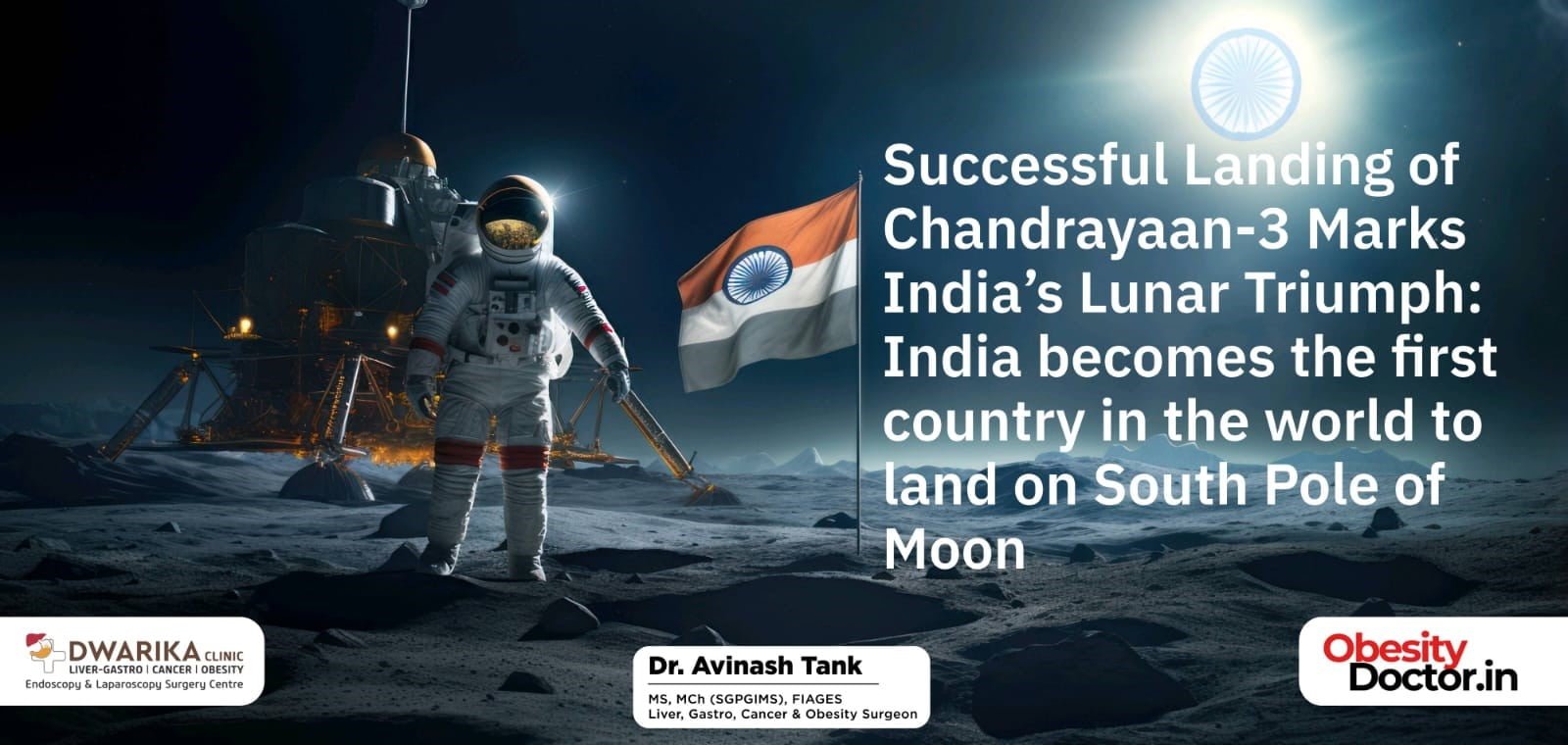 Successful Landing of Chandrayaan-3 Marks India's Lunar Triumph: India ...