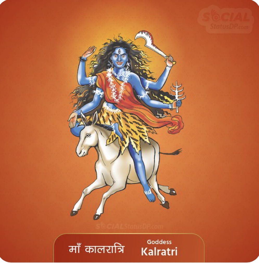 7th Day Navratri Worship: Kalaratri Goddess - Dr AvinashTank, is a ...