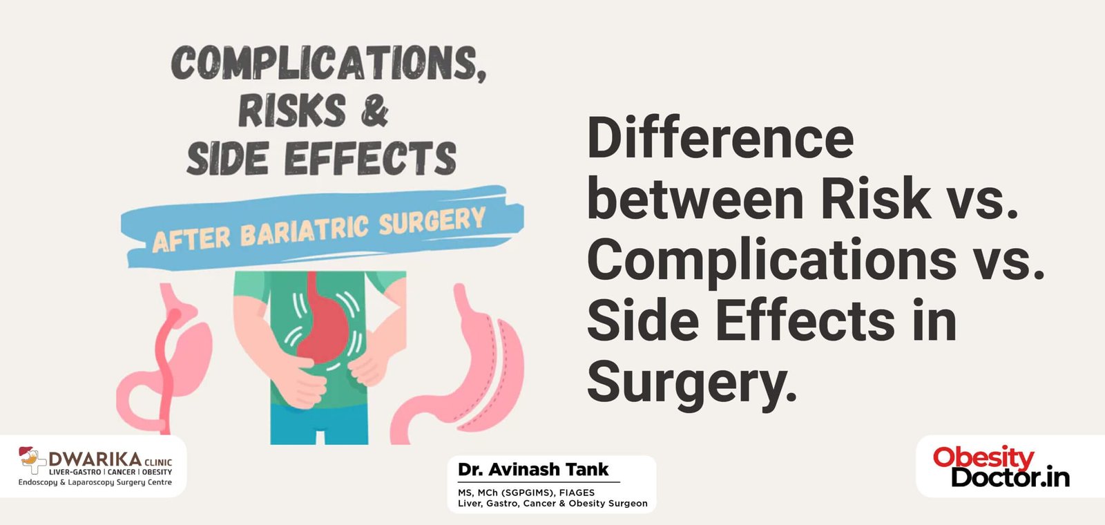 Difference between Risk vs. Complications vs. Side Effects in Surgery ...